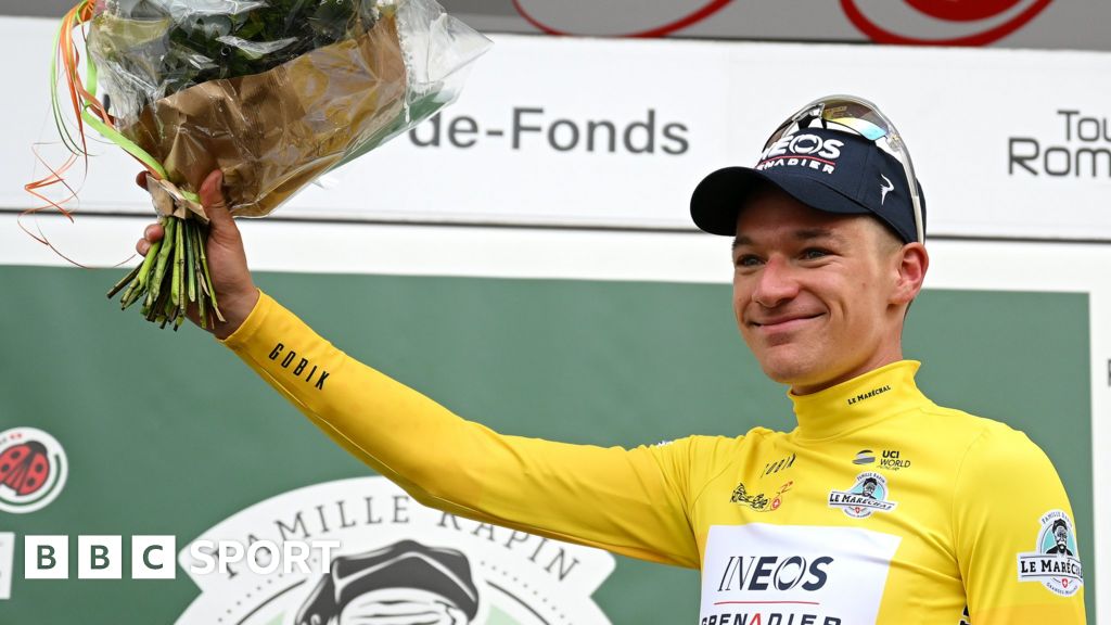 Tour de Romandie: Great Britain's Ethan Hayter claims stage two win ...