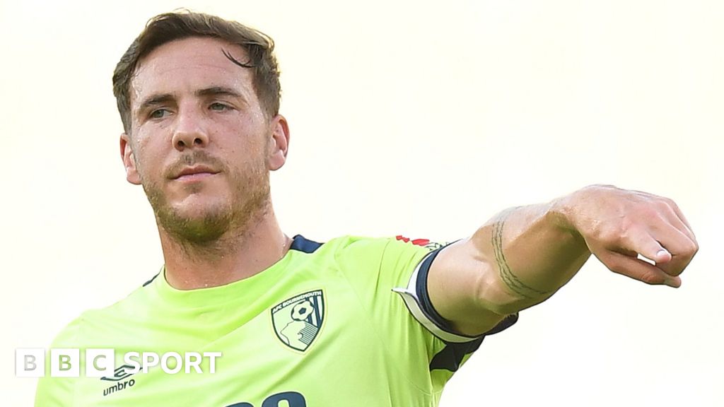 Dan Gosling: Bournemouth midfielder out for three months after hip ...