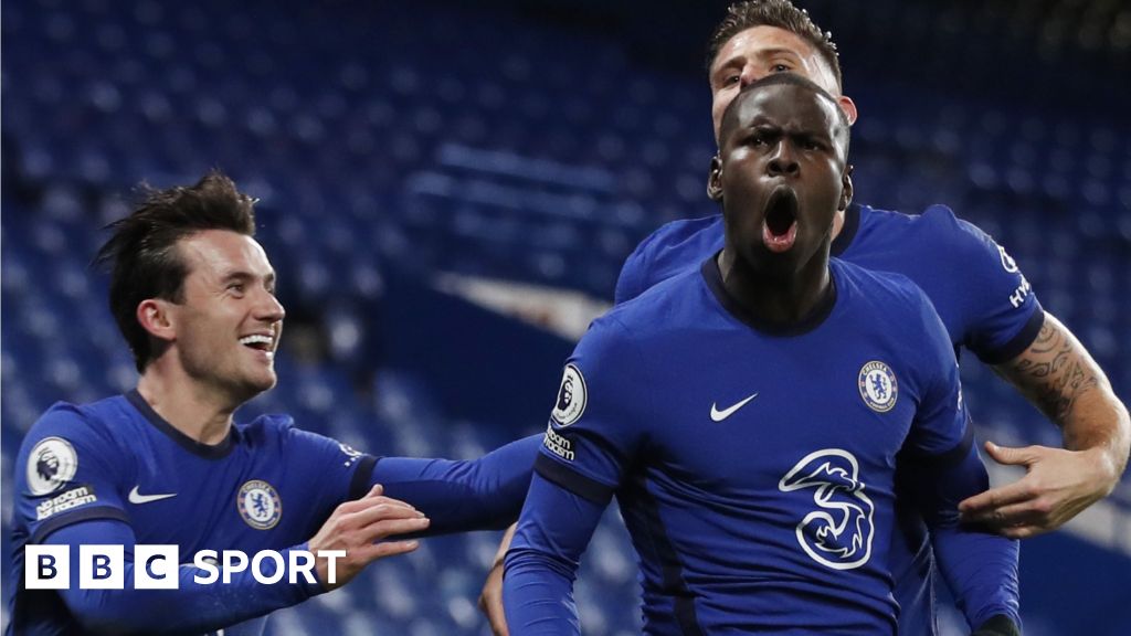 Chelsea 3-1 Leeds United: Blues go top after comeback win in front of ...