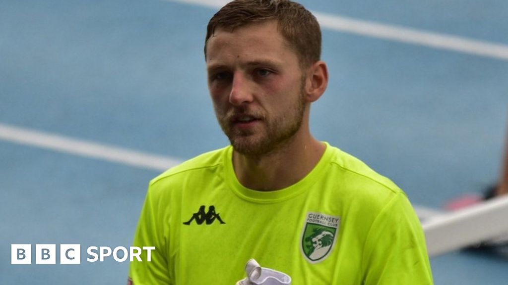 Josh Addison: Guernsey FC goalkeeper hailed by manager Tony Vance - BBC ...