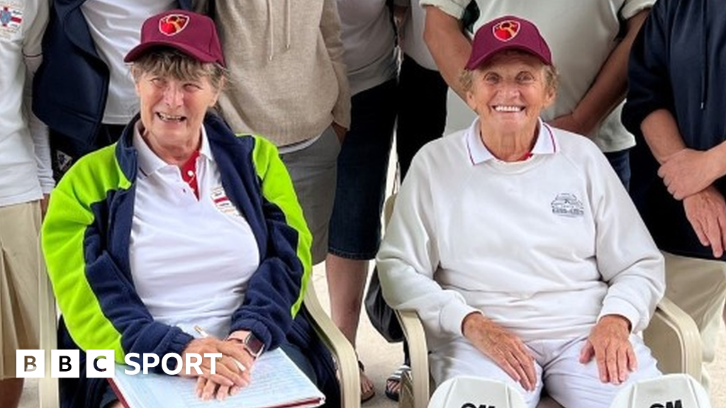 Enid Bakewell: Meet England legend touring Australia in her 80s - BBC Sport