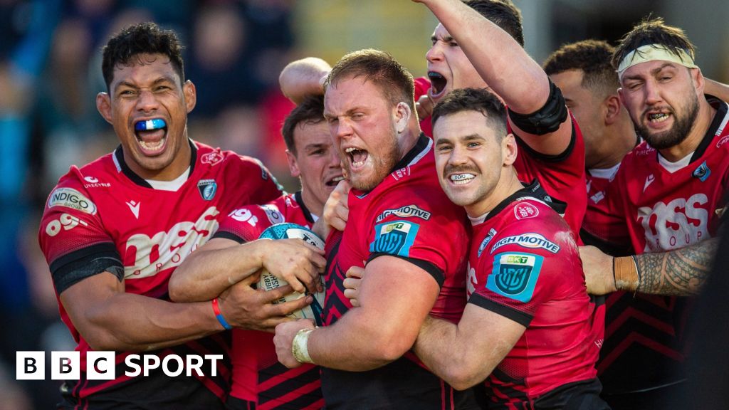United Rugby Championship: Dragons 24-29 Cardiff - Visitors snatch last ...