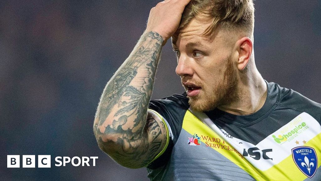 Tom Johnstone: Wakefield Trinity's England winger out for season - BBC ...