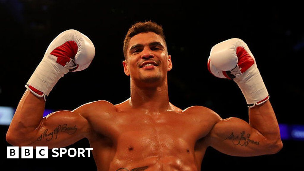 Anthony Ogogo: Former boxer signs for All Elite Wrestling - BBC Sport