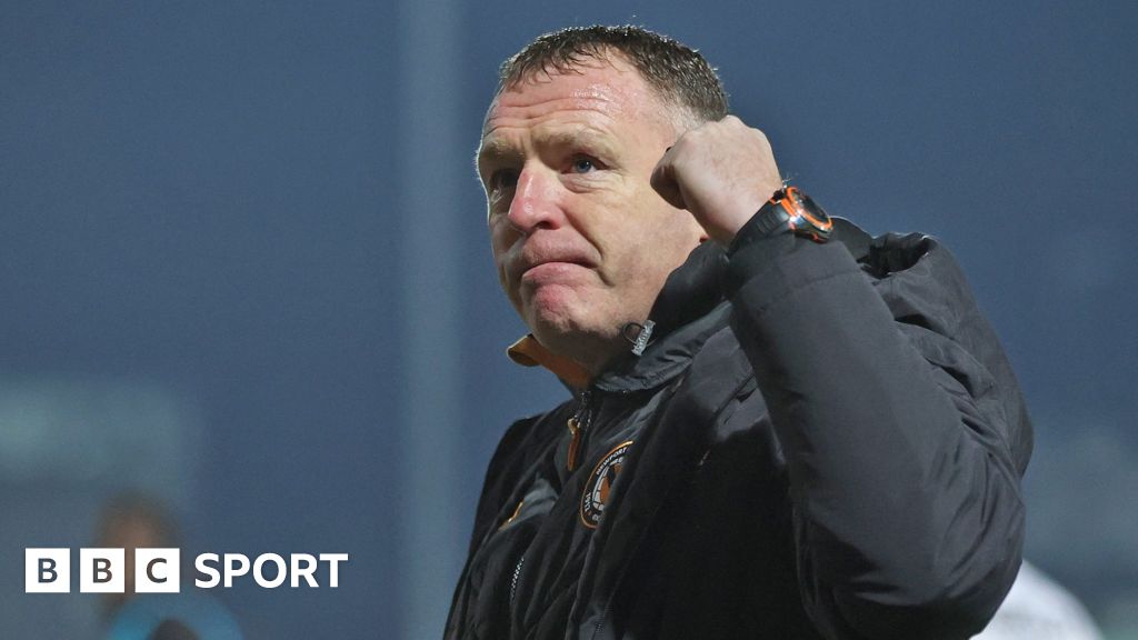 Graham Coughlan: Newport County manager 'mightily relieved' after two ...