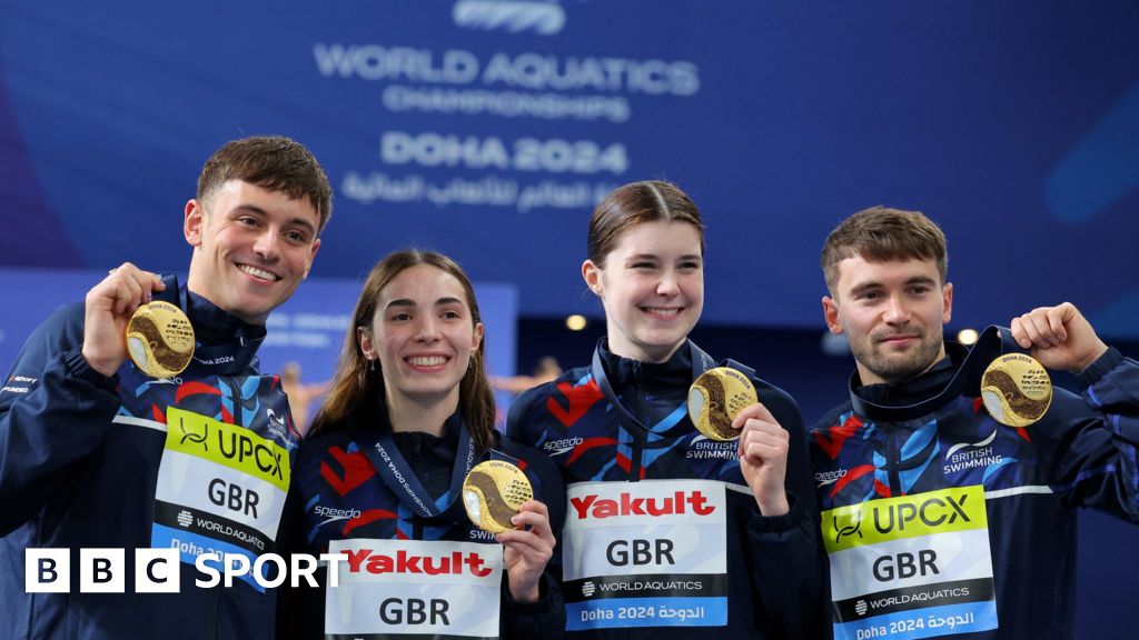 World Aquatics Championships 2024: Great Britain win gold and silver ...
