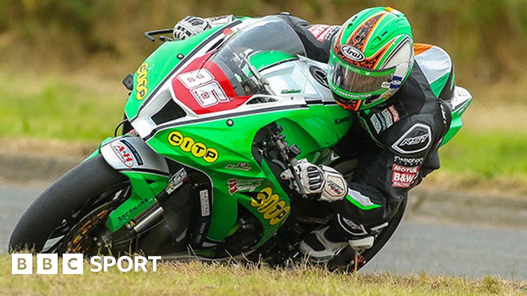Cookstown 100: Derek McGee to miss race after breaking pelvis in seven places - BBC Sport