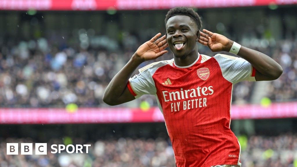 Tottenham Hotspur 2-3 Arsenal: What Bukayo Saka said - BBC Sport