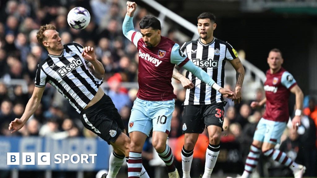 Newcastle 4-3 West Ham: Key stats - BBC Sport