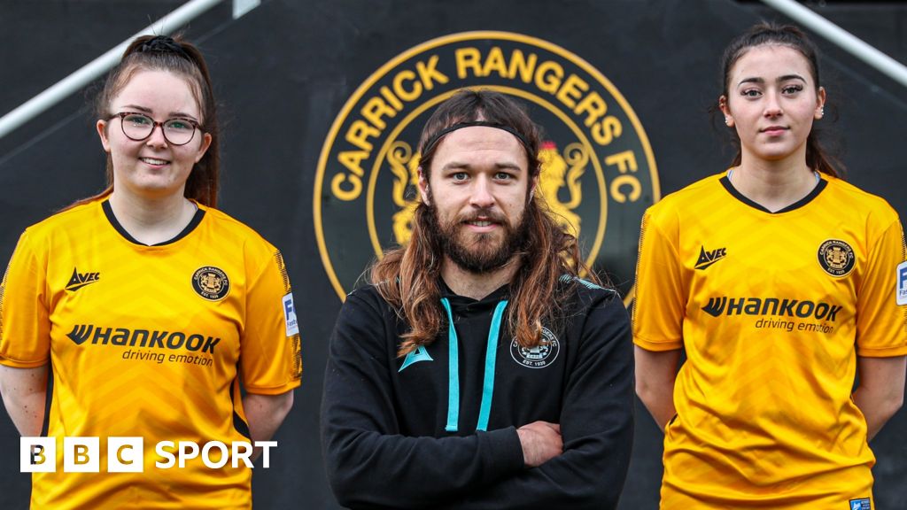 Carrick Rangers Falcons: Irish Premiership club launch women's team ...