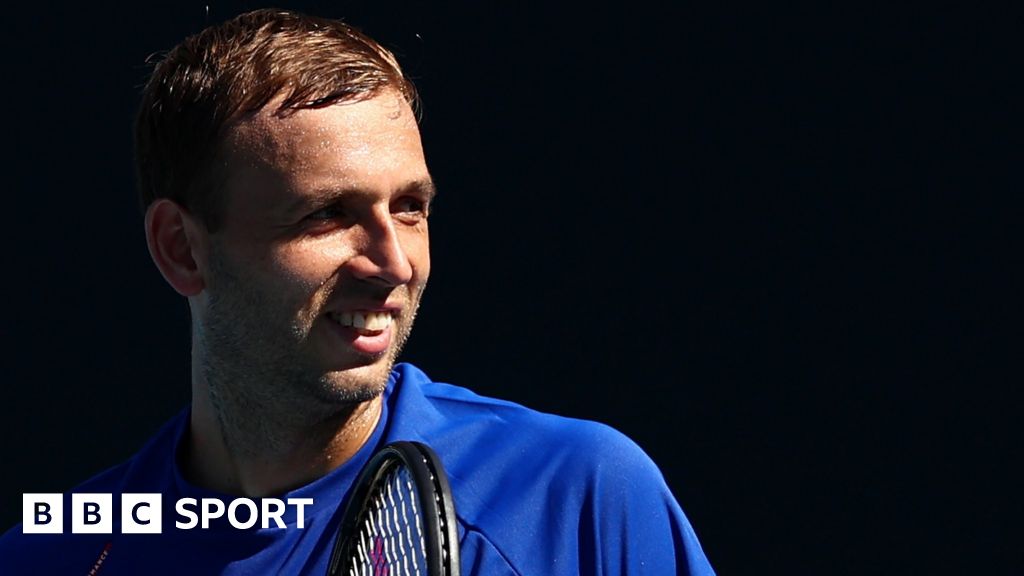 Australian Open: Dan Evans plays Felix Auger-Aliassime in Melbourne - BBC Sport