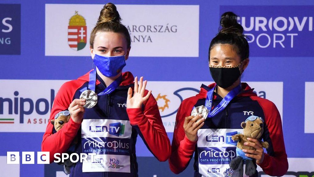 European Diving Championships: Lois Toulson & Eden Cheng win 10m silver ...