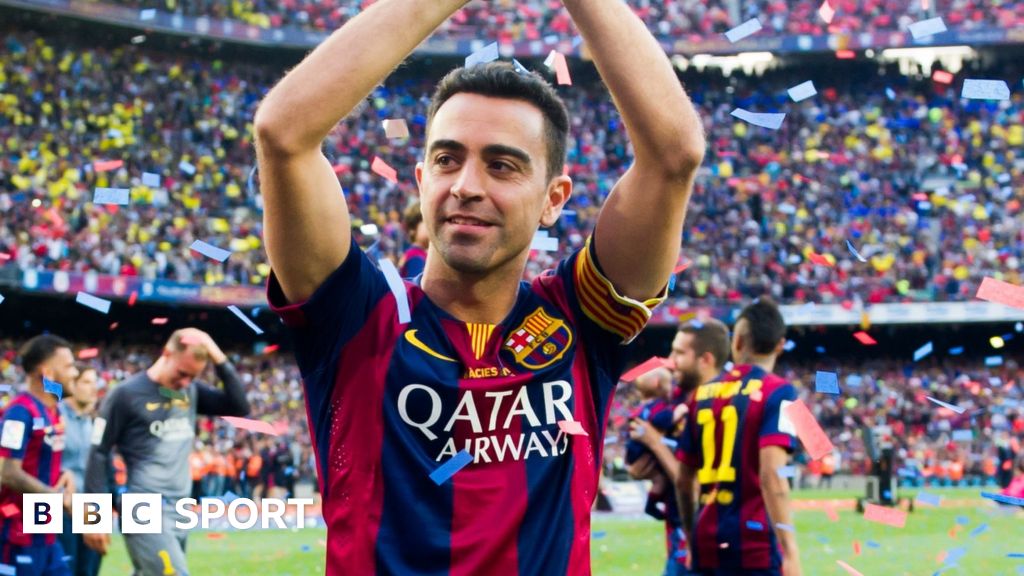 Xavi: Ex-Barcelona & Spain midfielder to retire at end of season - BBC ...
