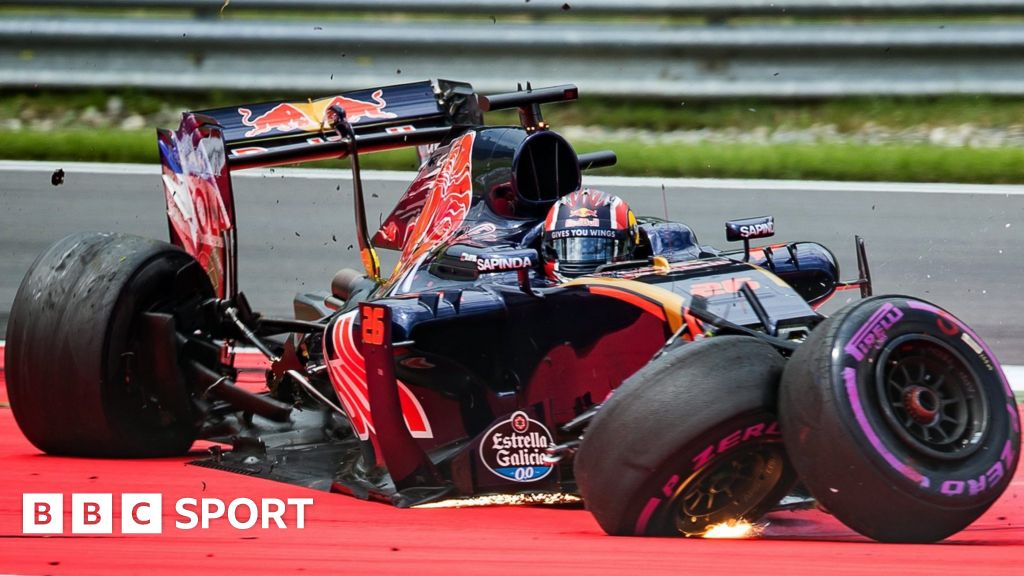 Austrian Grand Prix: Drivers split over kerbs after crashes - BBC Sport