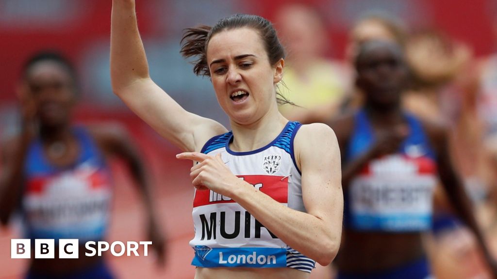 Anniversary Games: Laura Muir cruises to 1500m victory at London ...