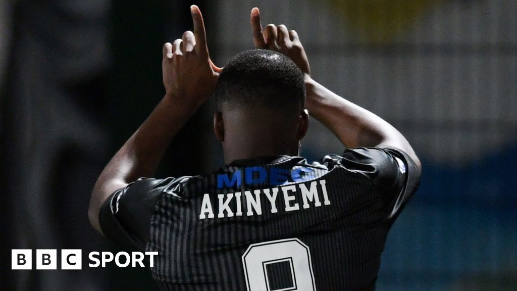Hamilton Academical 2-3 Ayr United: Dipo Akinyemi double helps visitors ...