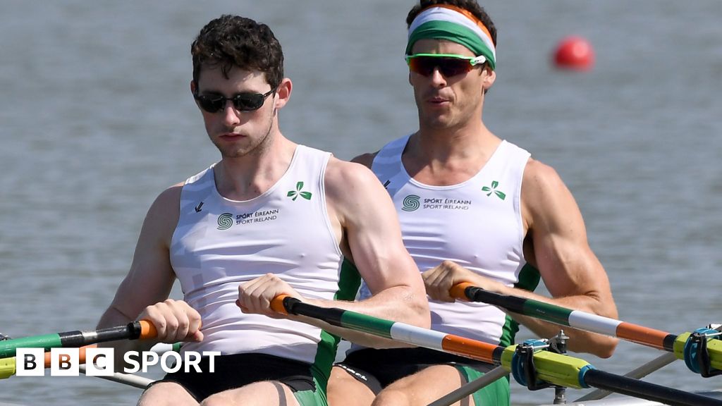 World Cup Rowing: Philip Doyle and Ronan Byrne win silver in men's ...