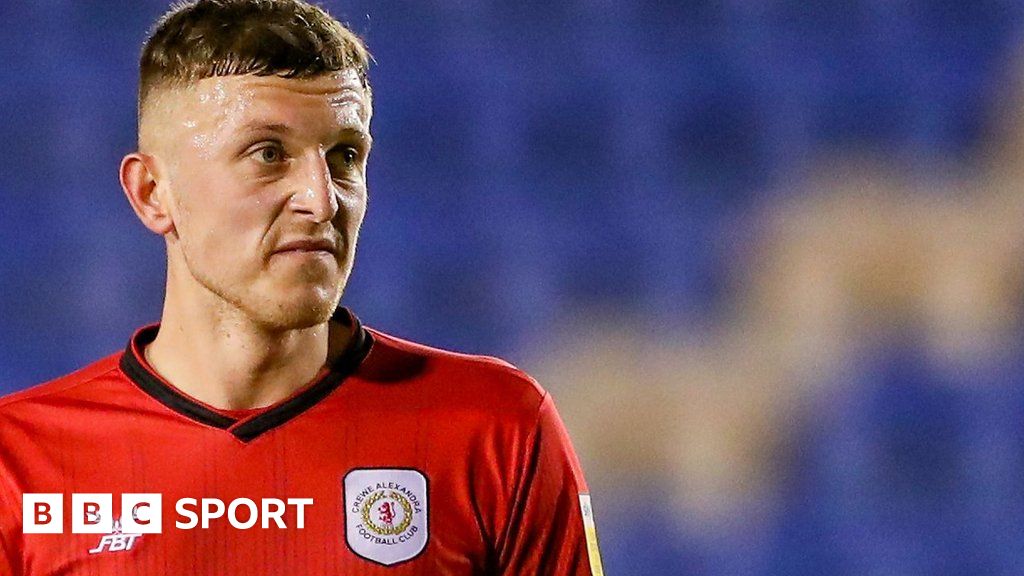 Oli Finney: Crewe Alexandra midfielder to miss rest of season with ...