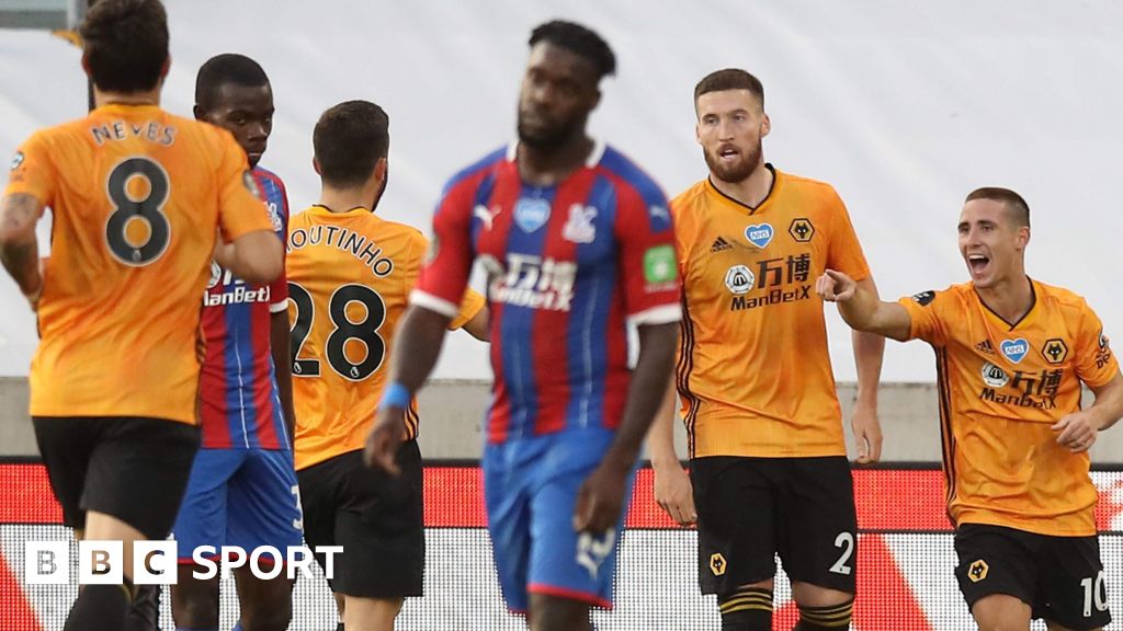 Wolves 2-0 Crystal Palace: Podence and Jonny score - BBC Sport