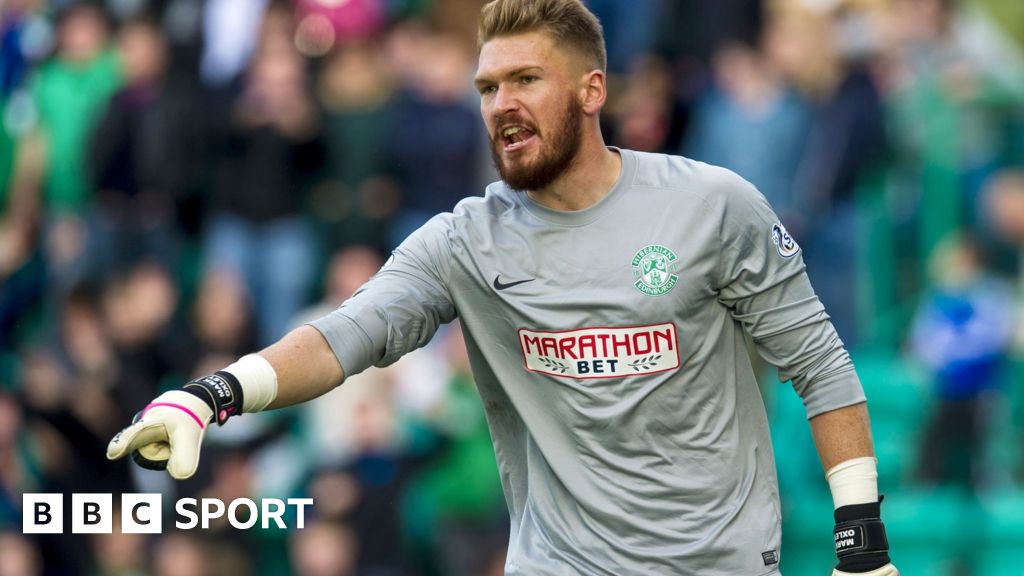 Hibernian recruit goalkeeper Mark Oxley on two-year deal - BBC Sport
