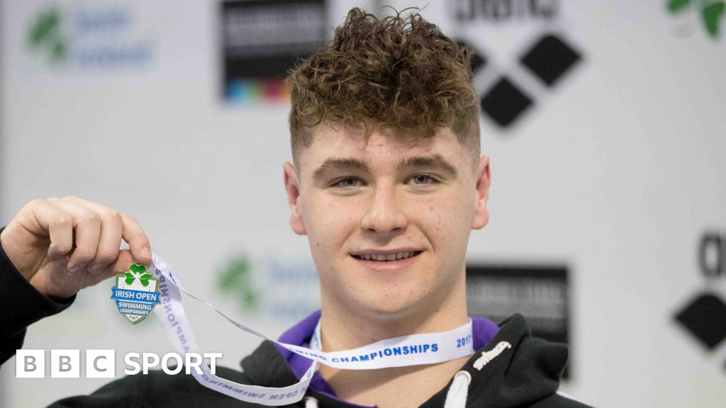 Conor Ferguson: Bangor swimmer wins European Junior 50m backstroke ...