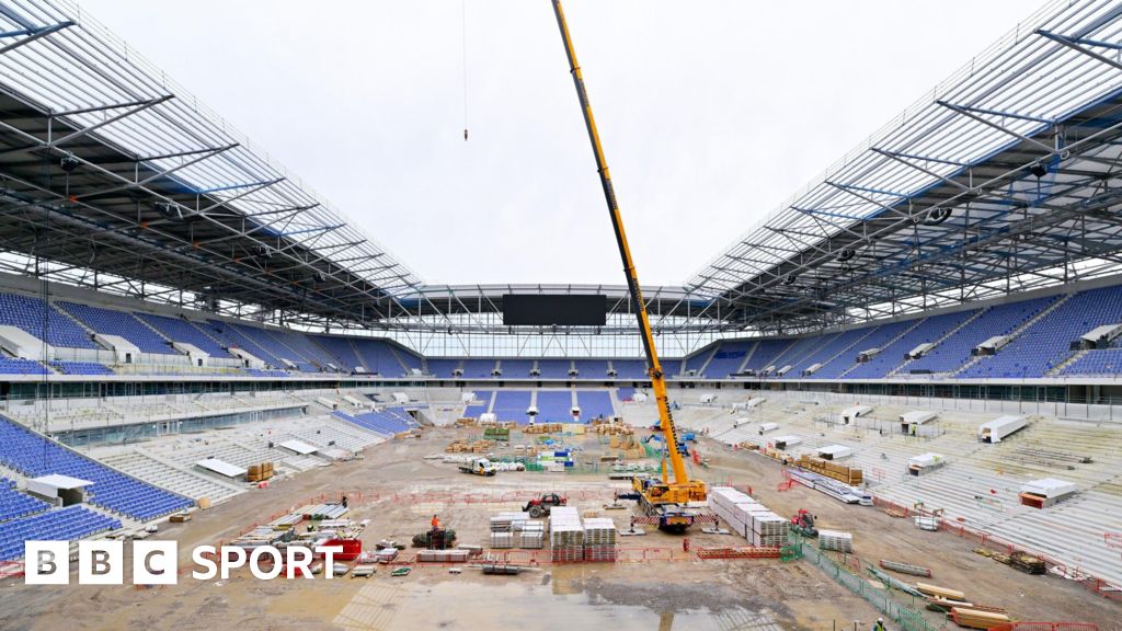 Everton: Inside new Bramley Moore Dock stadium - BBC Sport
