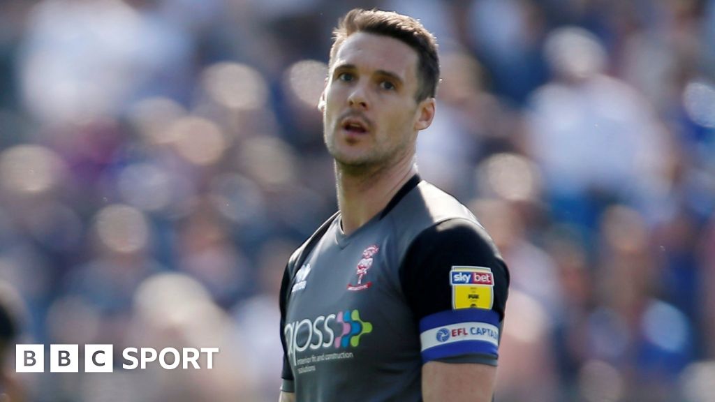 Jason Shackell: Lincoln City defender charged by FA after sending off ...