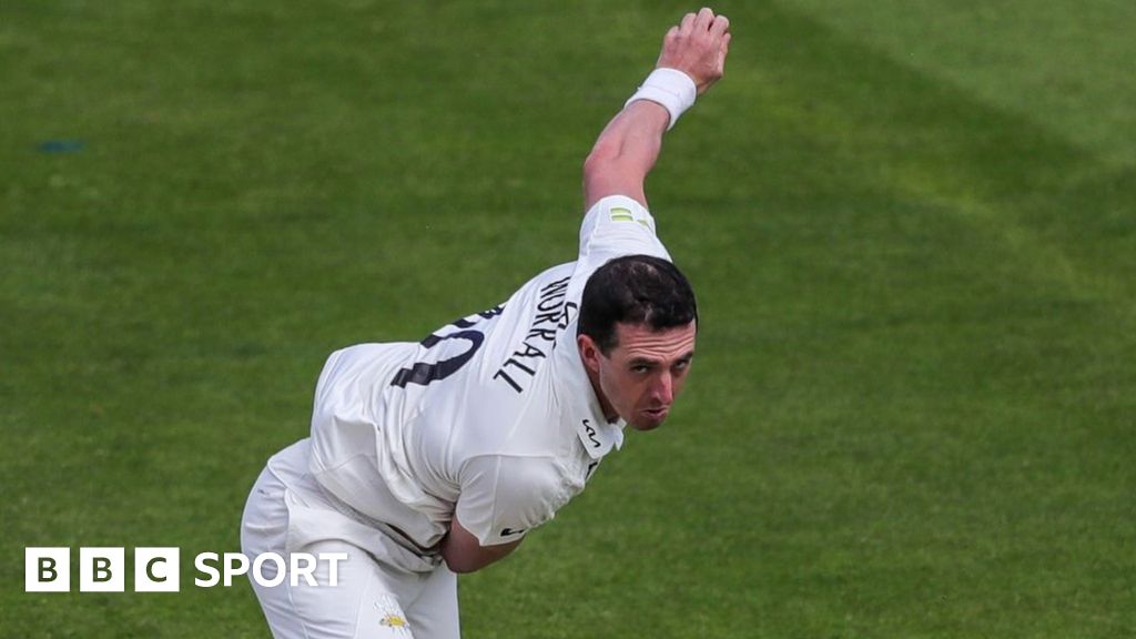 County Championship: Dominant Dan Worrall keeps Surrey on top against ...