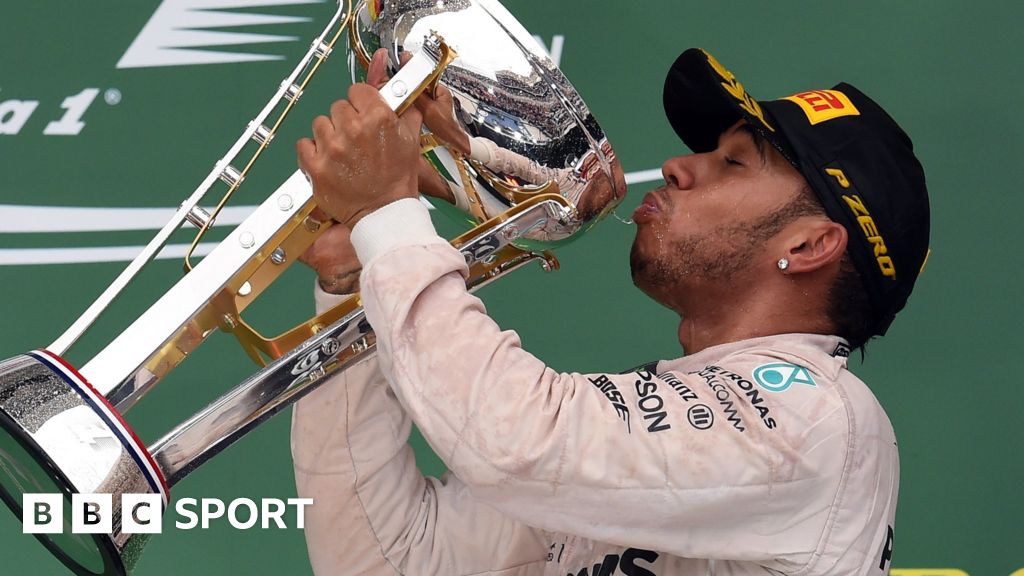 Lewis Hamilton on six-man shortlist for world sport award - BBC Sport