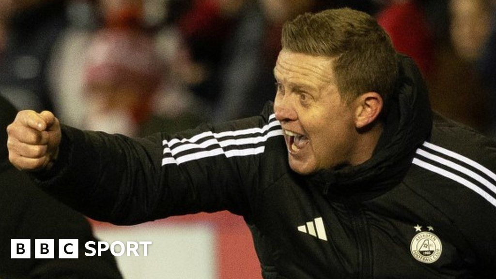 Aberdeen 1-1 Dundee: 'No panic', says home manager Barry Robson after ...