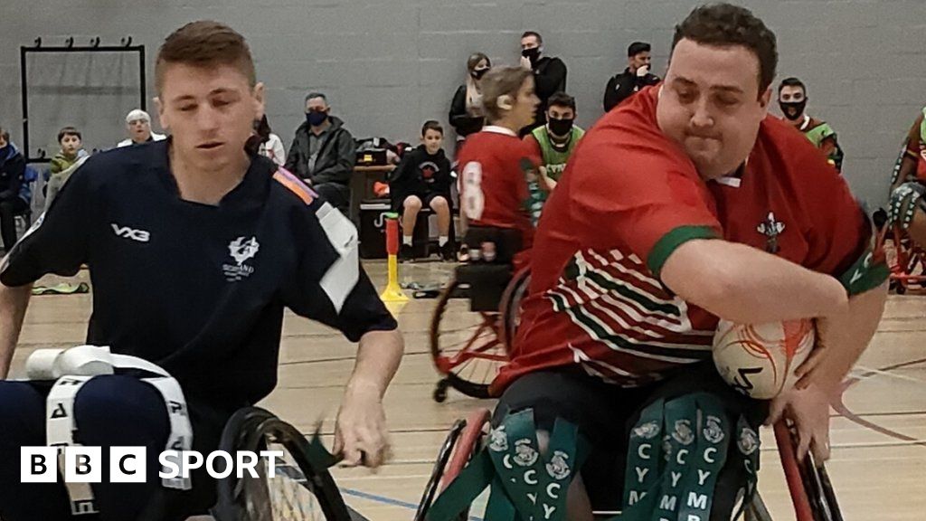Wheelchair rugby league: Wales 70-34 Scotland - Stephen Halsey and Gary ...
