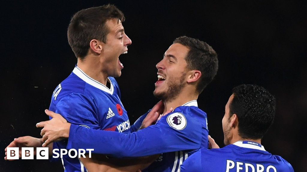 Chelsea 5-0 Everton - BBC Sport