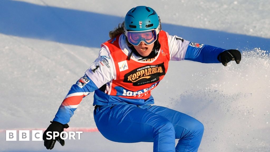 Charlotte Bankes: Briton wins fourth consecutive Snowboard Cross World ...