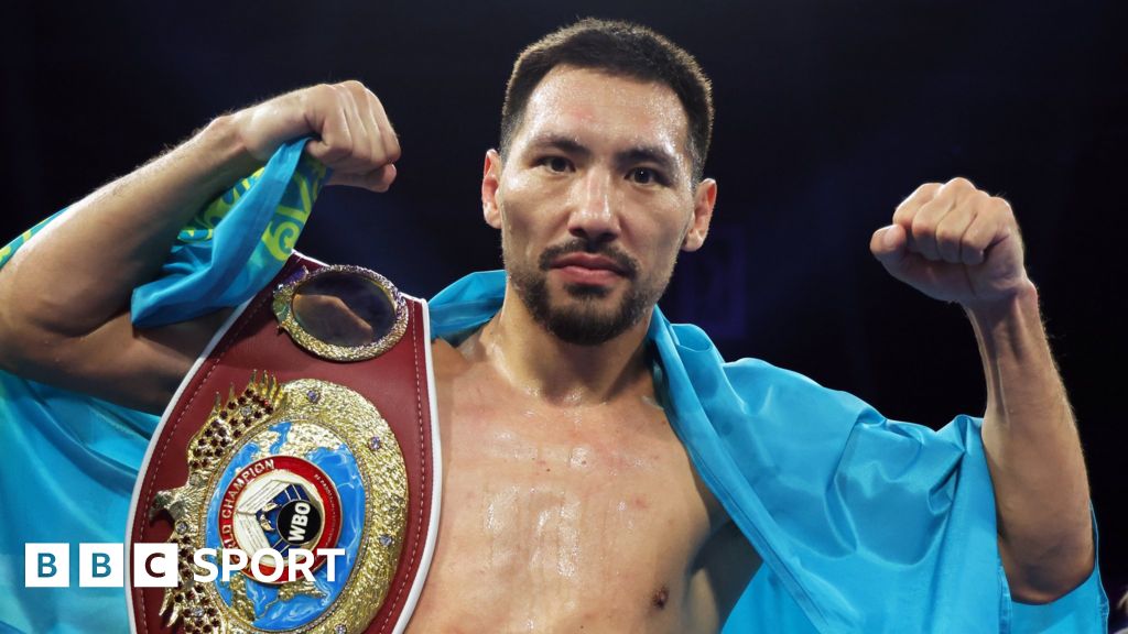 Janibek Alimkhanuly defends WBO middleweight world title and calls out ...