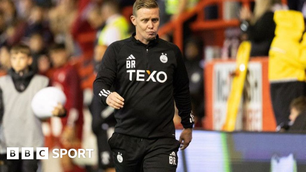 Barry Robson leaves as Aberdeen boss - BBC Sport