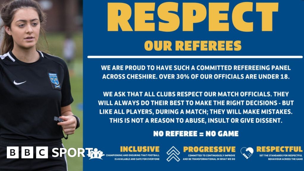 Refereeing abuse at grassroots: 'A disease ruining our game' - BBC Sport