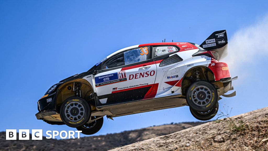 Elfyn Evans: Welsh driver pipped for second spot at Rally Mexico - BBC ...