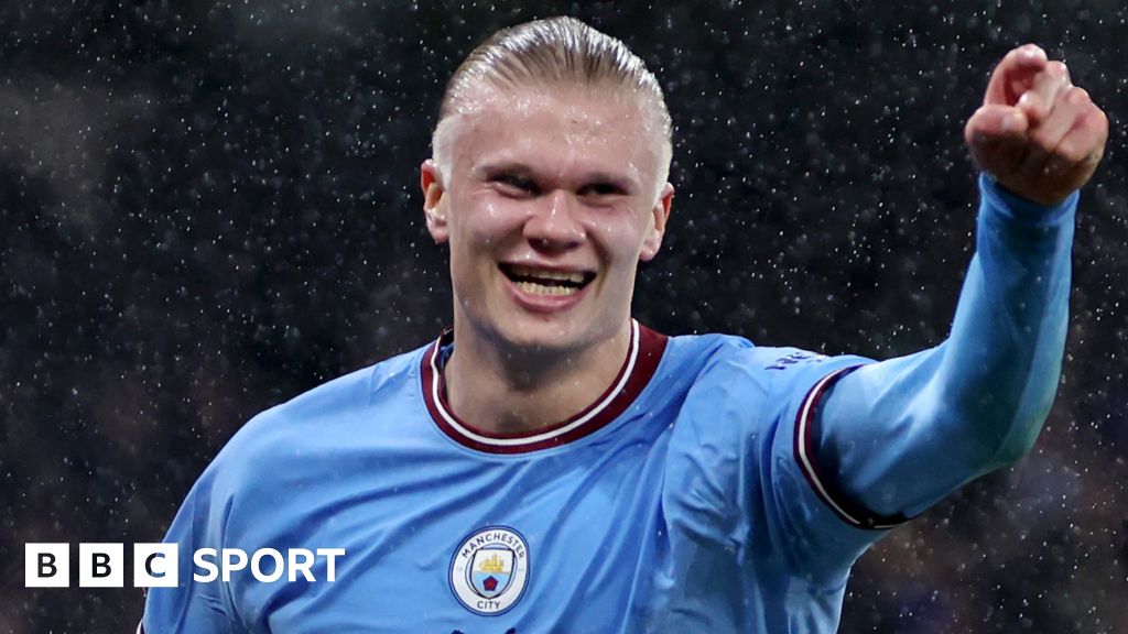 Manchester City 6-0 Burnley: Erling Haaland scores hat-trick in ...
