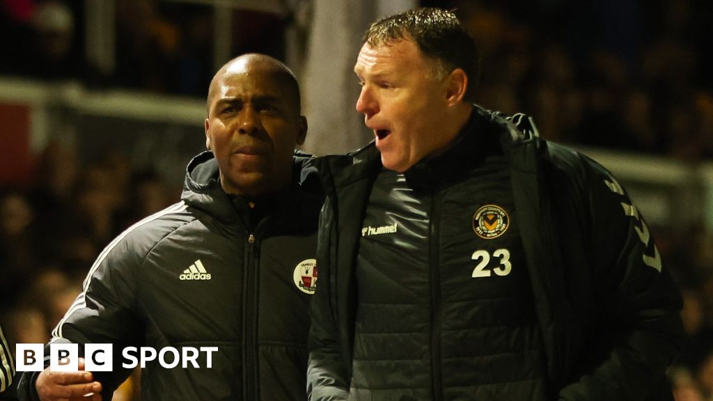 Graham Coughlan and Darren Byfield fined for red cards in Newport's ...