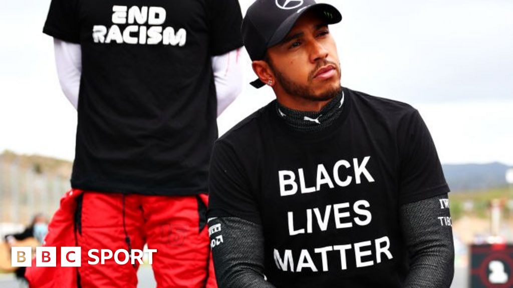 Lewis Hamilton pledges to 'keep pushing' in fight against racism - BBC ...