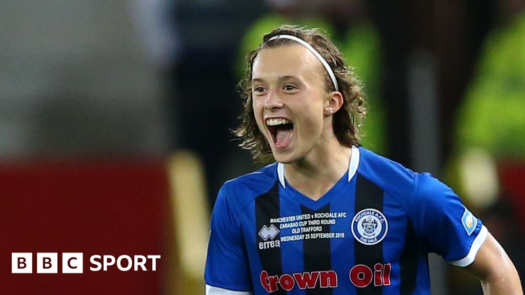 Luke Matheson: Scoring against Man Utd but school in the morning - BBC ...