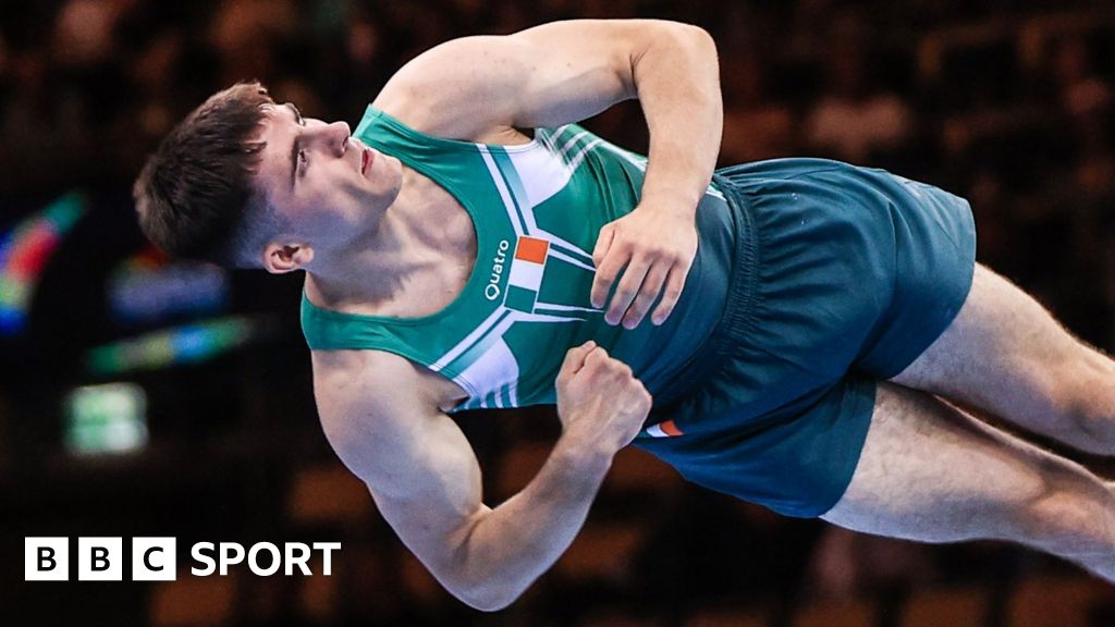 Eamon Montgomery: Belfast gymnast secures World Cup floor bronze in ...