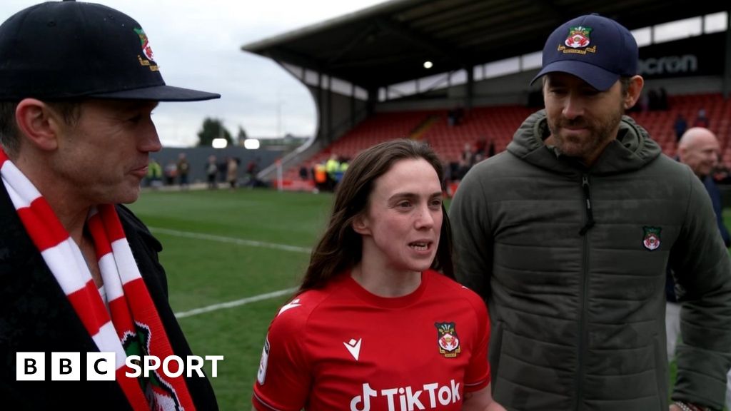 Ryan Reynolds, Rob McElhenney and Rosie Hughes' Wrexham dream - BBC Sport