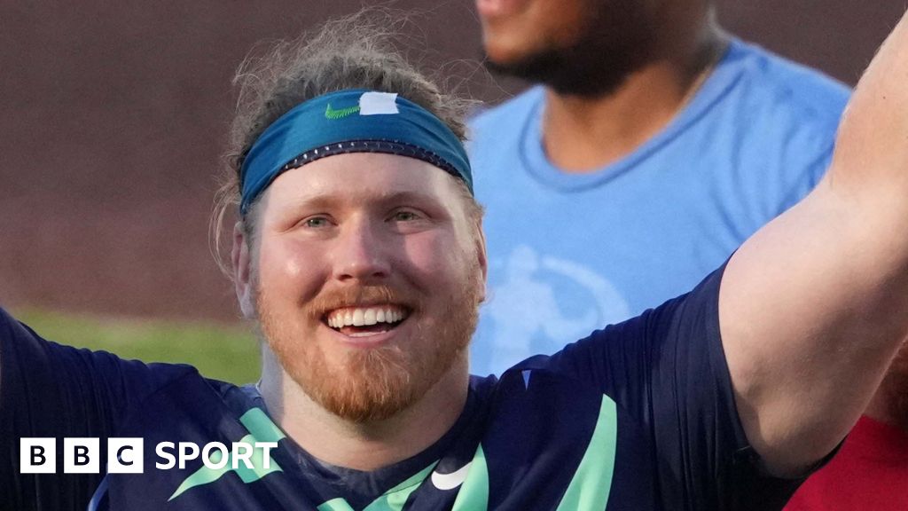 Ryan Crouser breaks men's shot put world record at US Olympic trials - BBC Sport