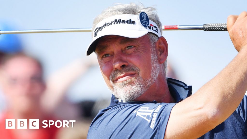 Darren Clarke: Ex-Open champion three behind on senior debut in US ...