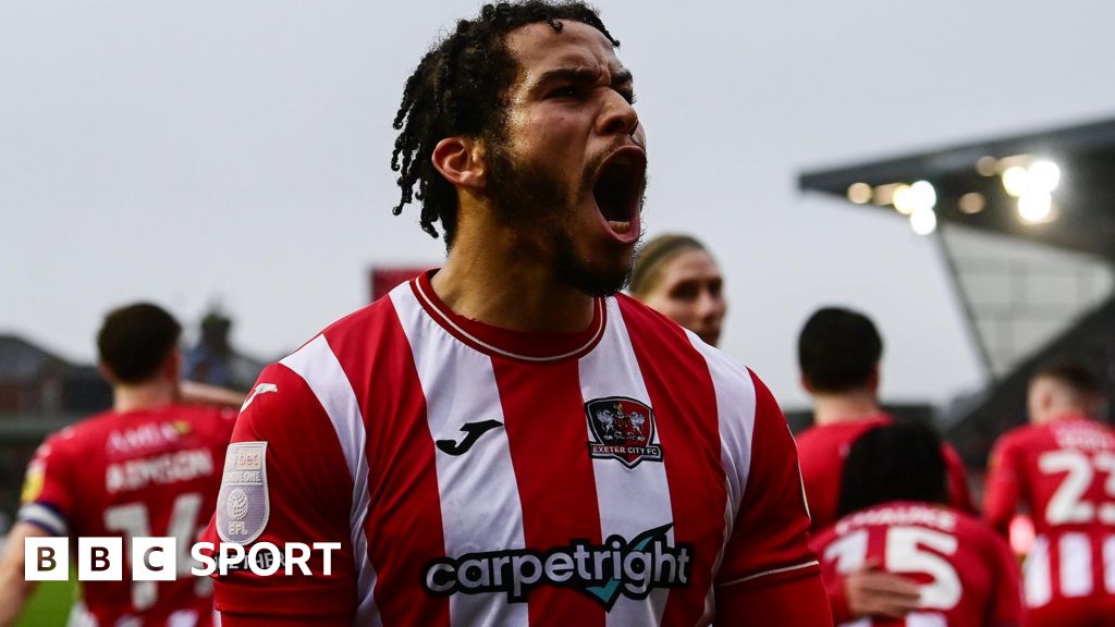 Sam Nombe: Exeter City striker getting 'better and better' having ended ...