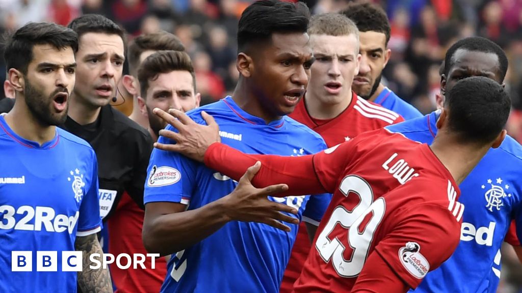 Aberdeen 1-1 Rangers: Rivals contest fiery quarter-final draw - BBC Sport