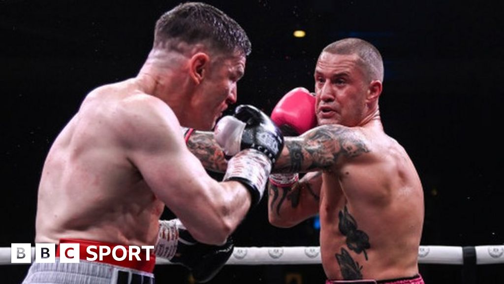 Ricky Burns defeats retiring Willie Limond after stoppage - BBC Sport