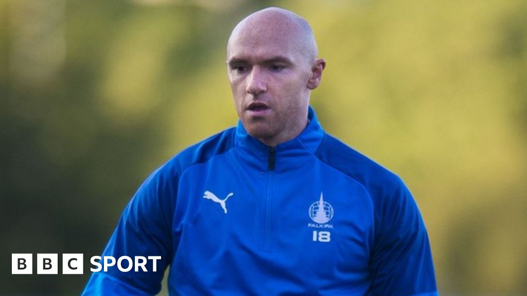 League One: Conor Sammon double moves Falkirk top - BBC Sport
