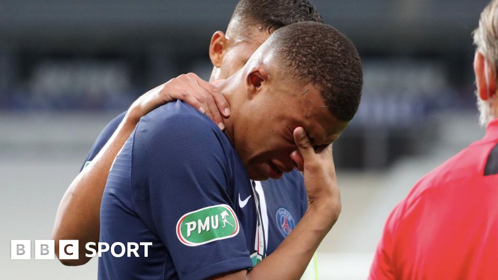 Kylian Mbappe: Paris St-Germain striker has 'serious ankle sprain ...